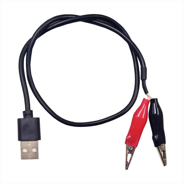 Alligator Clip with USB Connector: CLM-ACLIP