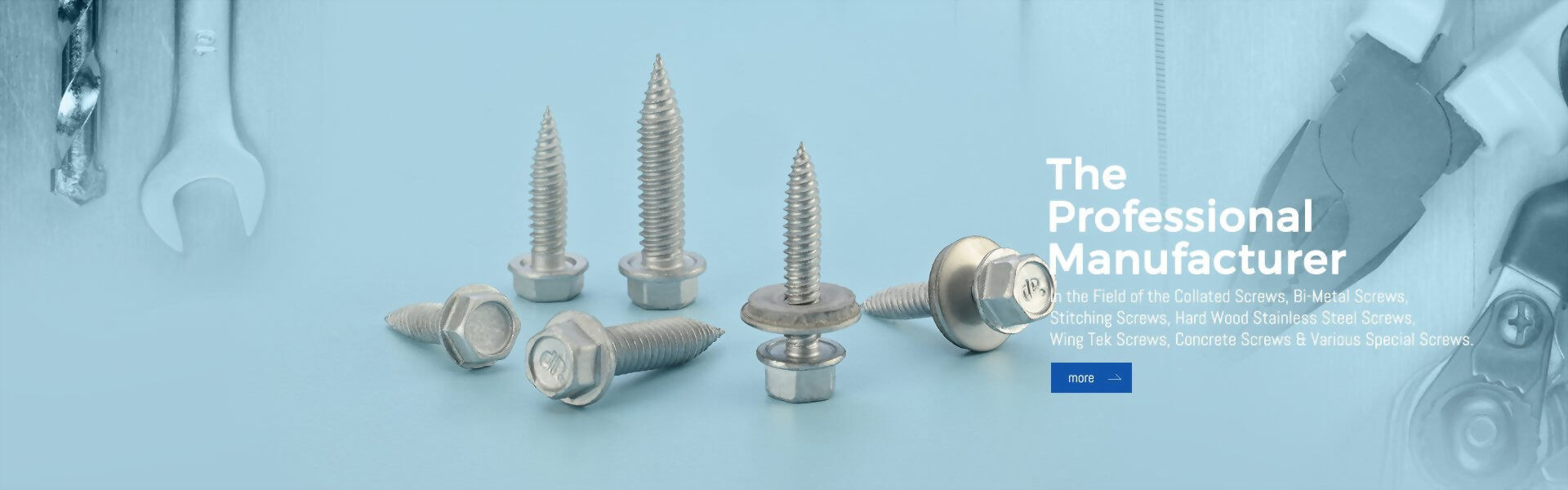 Screw Manufacturer- Stitching Screw, Concrete Screw, BI-METAL SCREWS ...