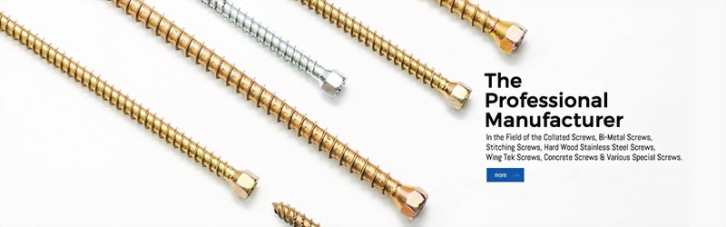 Screw Manufacturer- Stitching Screw, Concrete Screw, BI-METAL SCREWS ...