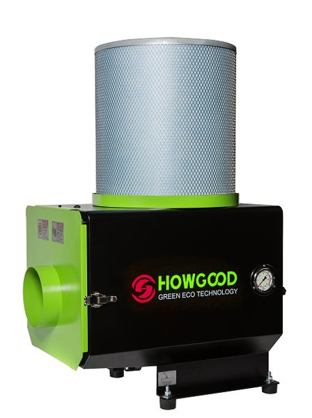 Oil mist recycling & air cleaner Install an instance