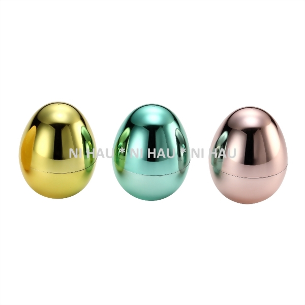 Metallic Egg Domed Lip Balm