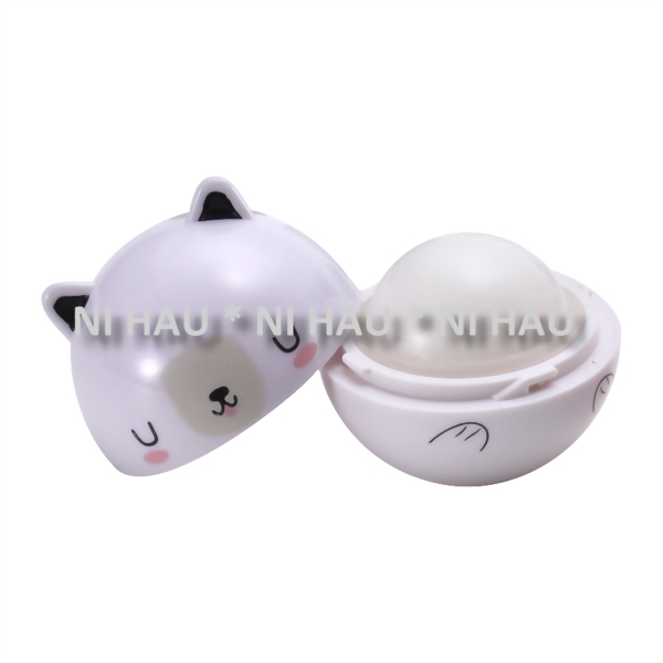 Cute Dog Animal Domed Lip Balm