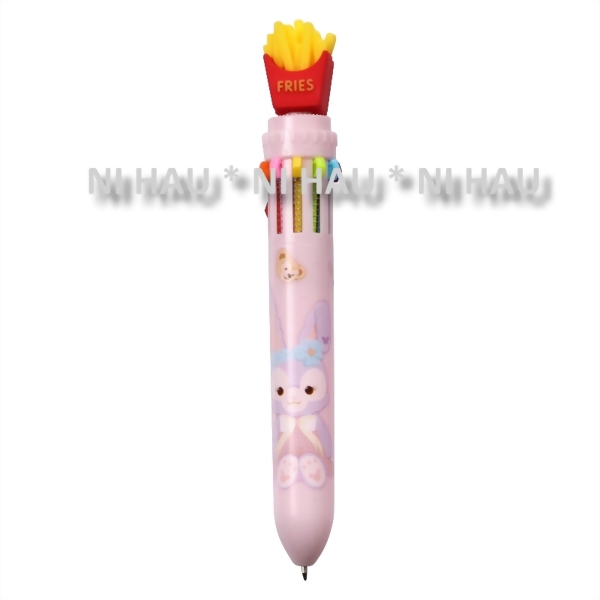 10 in 1 color Ball-Point Pen 10 different colors - Fries Topper
