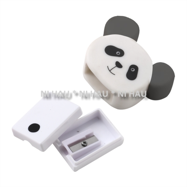Panda Eraser Pencil Sharpener