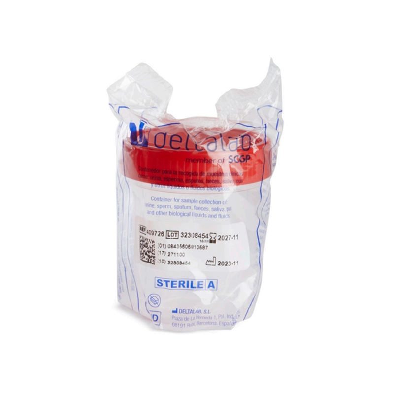 Deltalab 無菌塑膠樣本瓶 - 傳峰企業