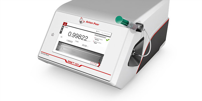 Benchtop density meter