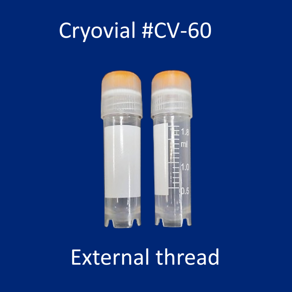 2mL Cryovial (external thread)