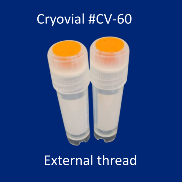 2mL Cryovial (external thread)