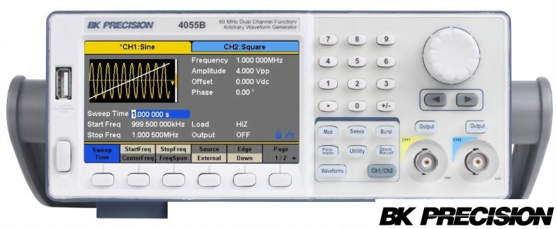 4053B 10MHz 雙通道函數波/任意波形產生器(Dual Channel Function/Arbitrary Waveform Generators)