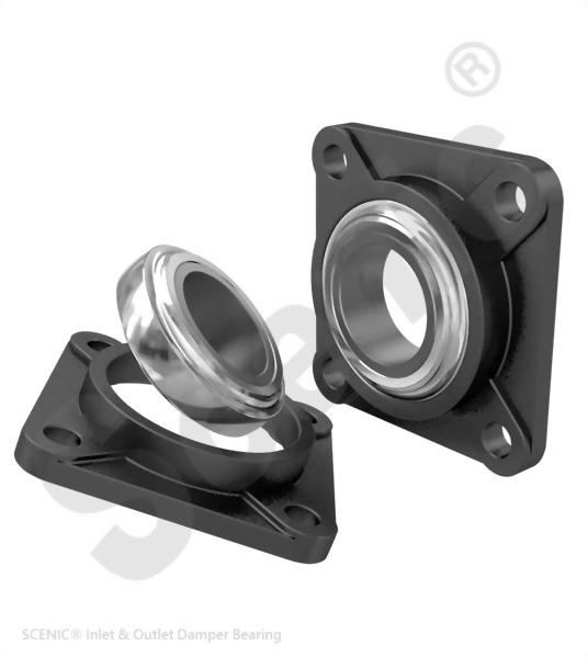 Inlet and Outlet Heat Damper Bearing