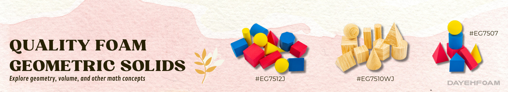 EVA Foam Geometric Solids: Safe, Hands-On Tools for Early Math Learning