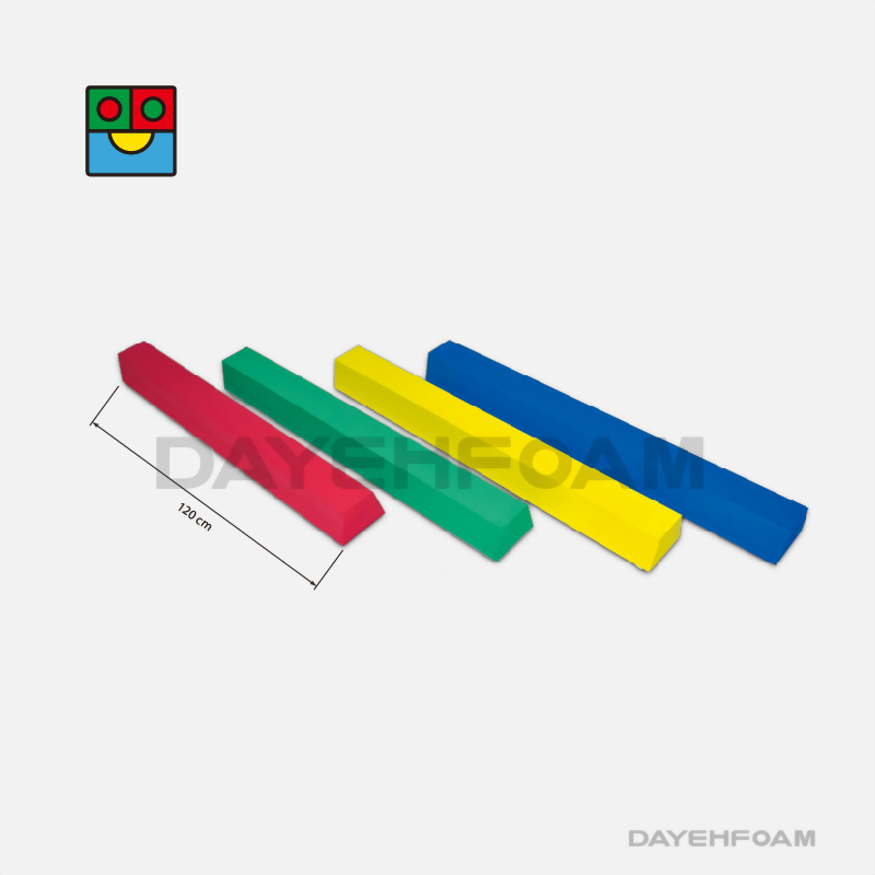 EVA Foam Balance Beam 120cm(L) : Red, Blue, Yellow , Green