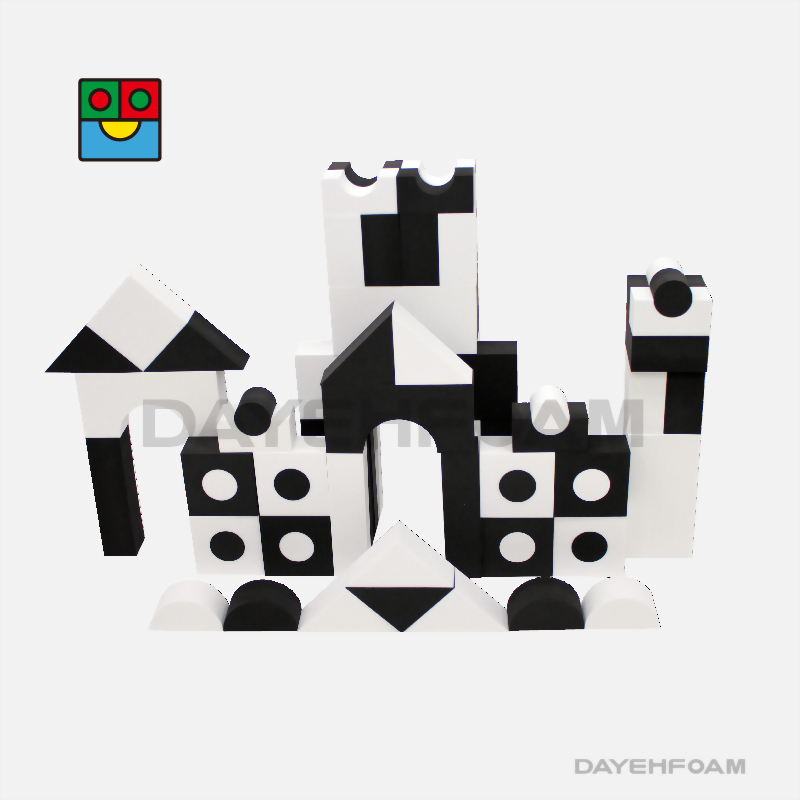 Creative Basic color EVA Foam Building Block - 68 pcs