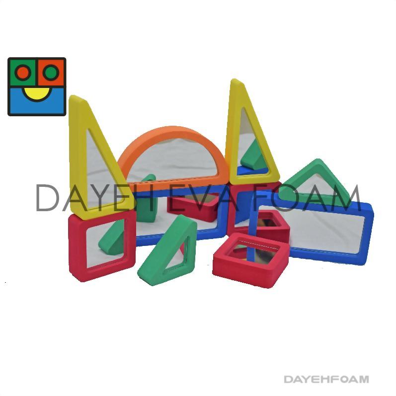 Supplier for Creative Colorful EVA Foam Mirror Blocks - Set of 10 pcs