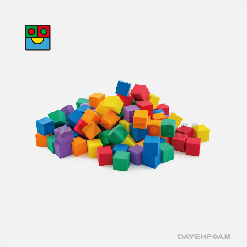 EVA Foam Counting Blocks - Set of 120 pieces