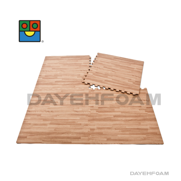 Soft Floor Mat, 14mm (9/16")Thick, Reversible EVA Foam Mat, Cross ...