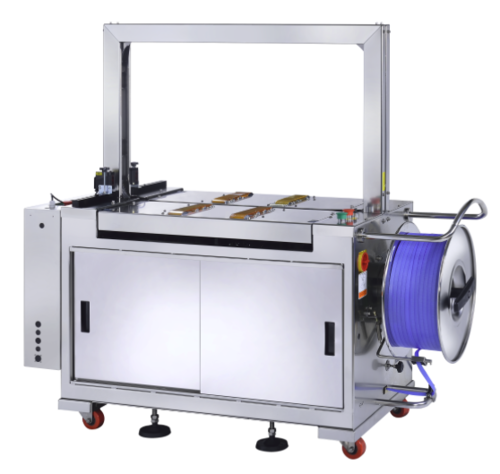 Automatic Stainless Steel Strapping Machine (with Free Roller Table)