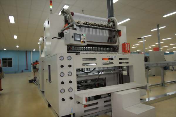 Interfold Tissue Folding Machine (Auto transfer)