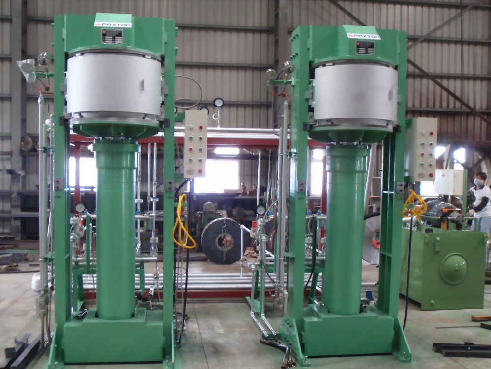 Vertical Two Mould B-O-M Curing Press | High Efficiency & Precision in ...