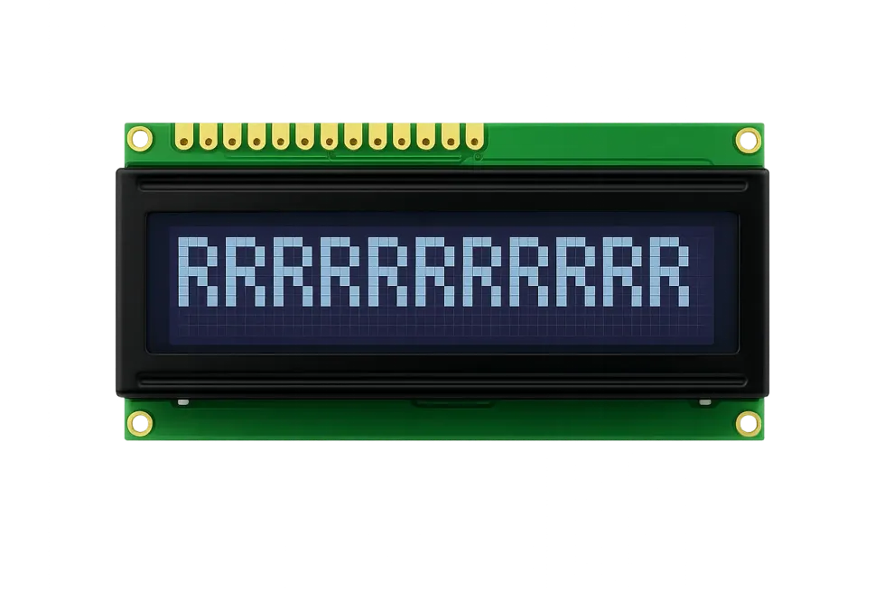 8x1 Character LCD display,BC0801A