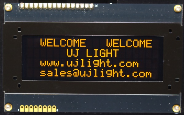 oled ,character oled , 20x4 , lcd,