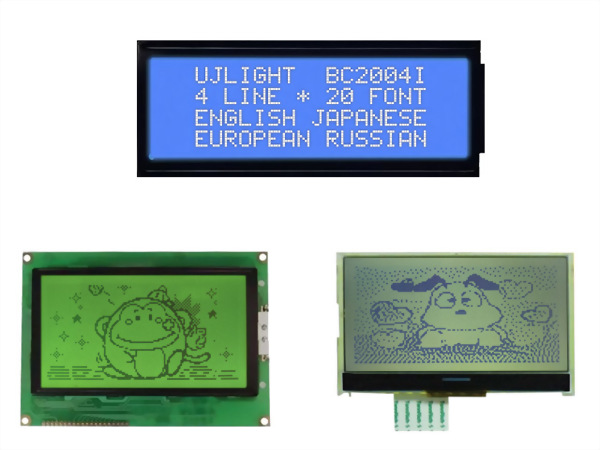 Monochrome LCD Displays