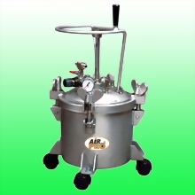 10 Liter Stainless Steel Pressure Pots w/ Manual Agitator