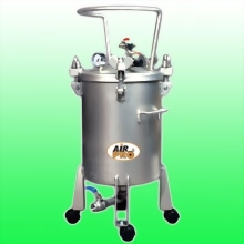 50 Liter Stainless Steel Pressure Pots, Bottom Outlet