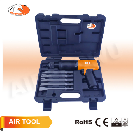 250mm Vibro-Reduced Long Barrel Air Hammer Kit (7 pcs)