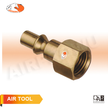 1/4" Female Brass Plug (ARO Type)