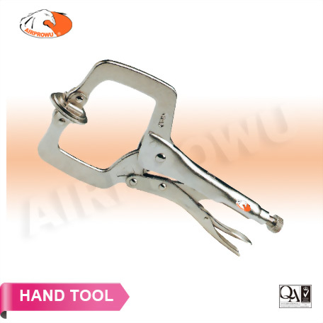 Locking C-Clamps With Round Swivel Pad