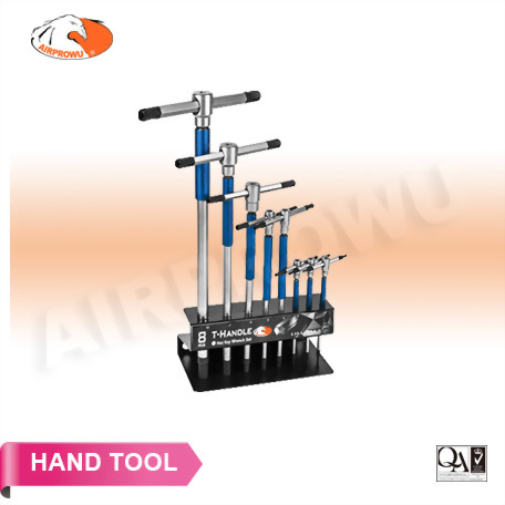 3 Way T-Handle Spinner Wrench Set (8PCS)