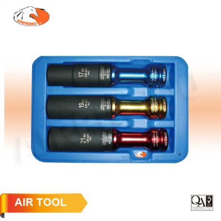 1/2" DR. Torque Limited Impact Socket Set (3PCS)