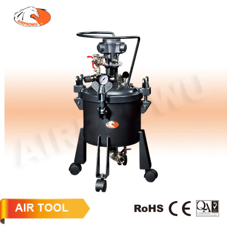 10 Liter (2-1/4 Gallon) Pressure Tank bottom paint outlet w/automatic ...