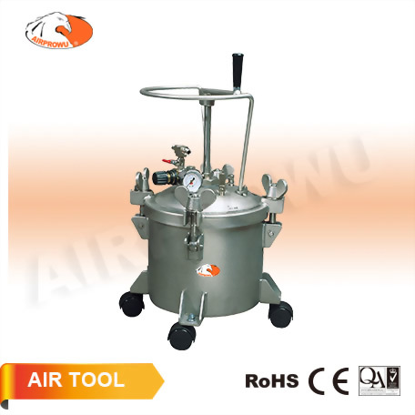 10 Liter Stainless Steel Pressure Pots w/ Manual Agitator