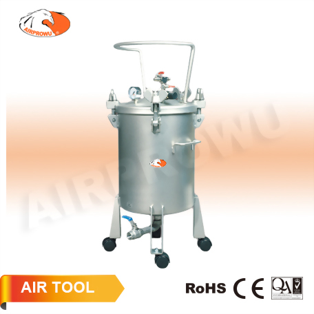50 Liter Stainless Steel Pressure Pots, Bottom Outlet