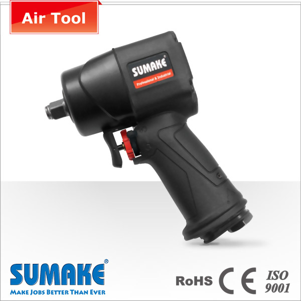 1/2" Mini Composite Housing Air Impact Wrench,750 Nm.,9000 rpm