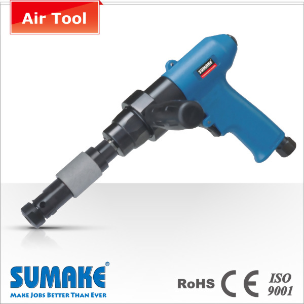 Air Tapping Hand Tool, M3-M8, Handle Exhaust,150 r.p.m.
