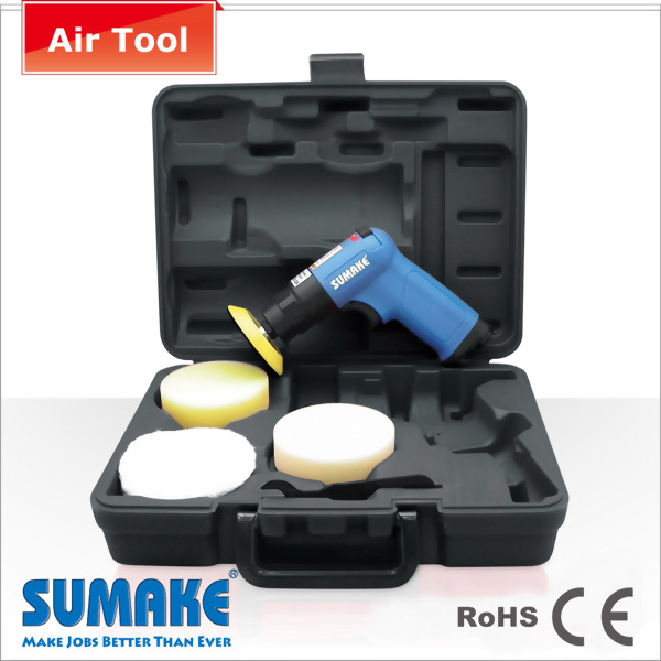 Professional Pistol Composite Air Polisher Kit with 3" pad