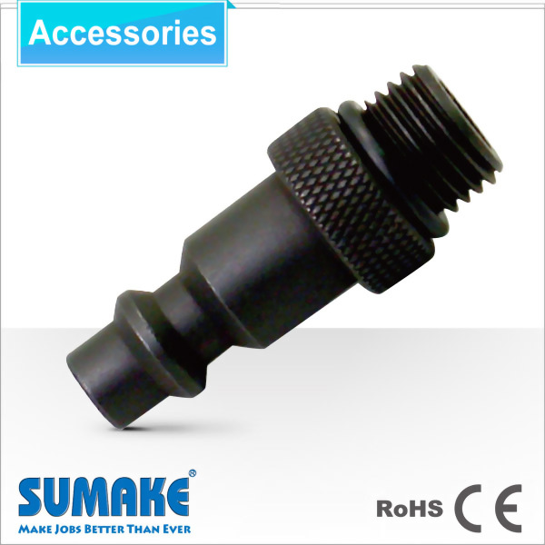 Plug-1/4"Male, ARO Type, Steel with Heat Treatment