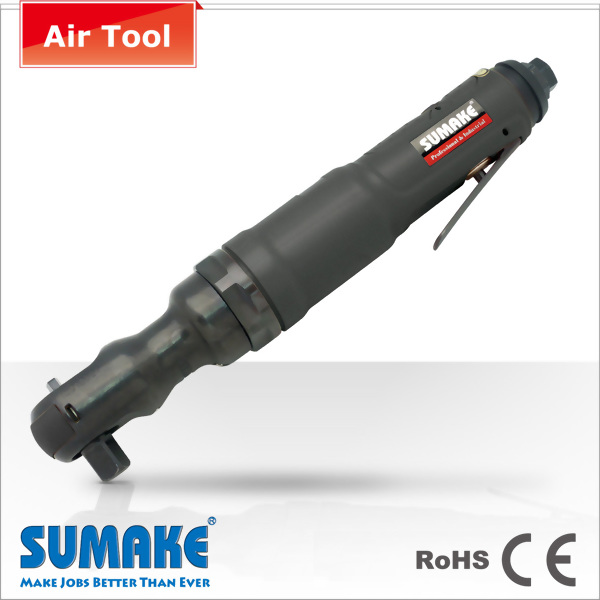 Heavy Duty Air Impact Ratchet Wrench, 136 Nm, 225 rpm.