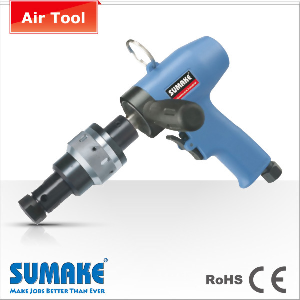 Air Tapping Hand Tool, M6-M10, Rear Exhaust,350 r.p.m.