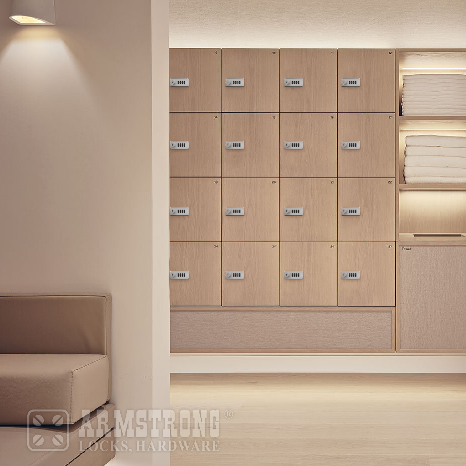 Ultra Slim Lock 520 - Armstrong Locks Hardware