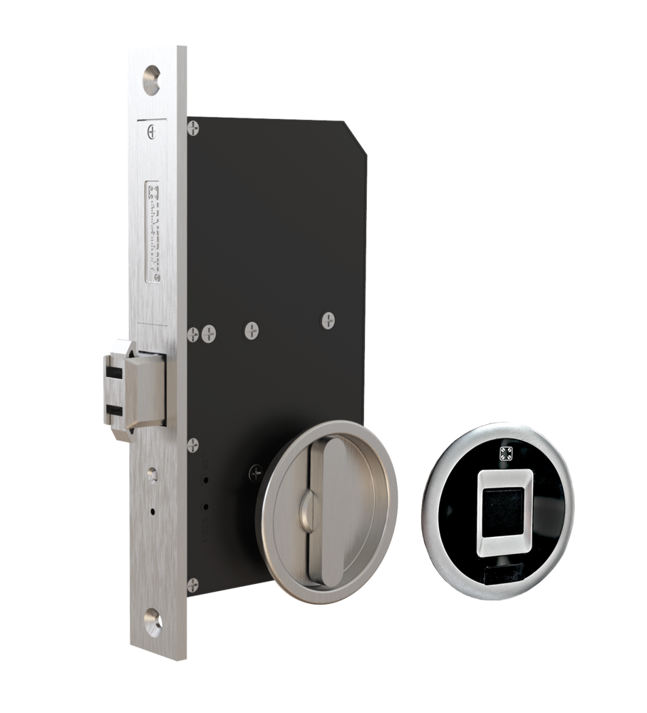 Smart Digital Fingerprint Sliding Door Lock - SDDF-002C