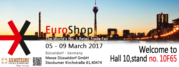 2017 Euroshop Dusseldorf | ARMSTRONG - RETAIL SECURITY MANUFACTURER
