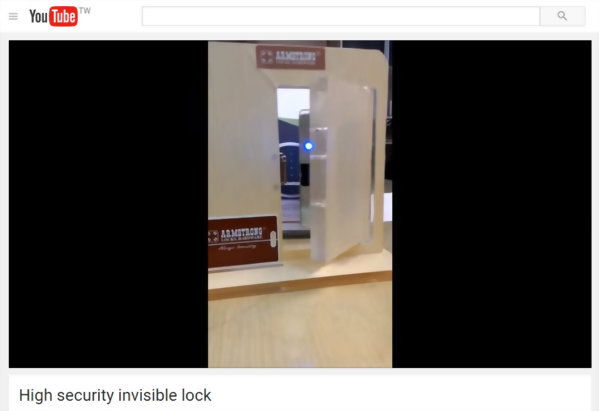 Armstronglocks High Security Invisible Lock SDWS-201 Metal Case ...