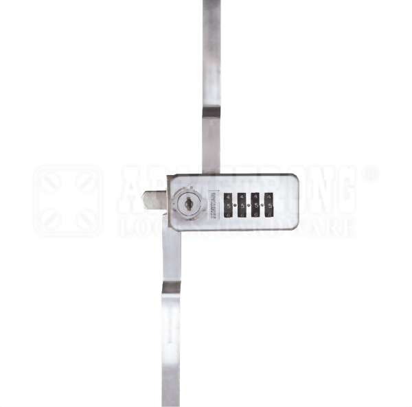4-Digit Combination Lock - Extending Bar Lock
