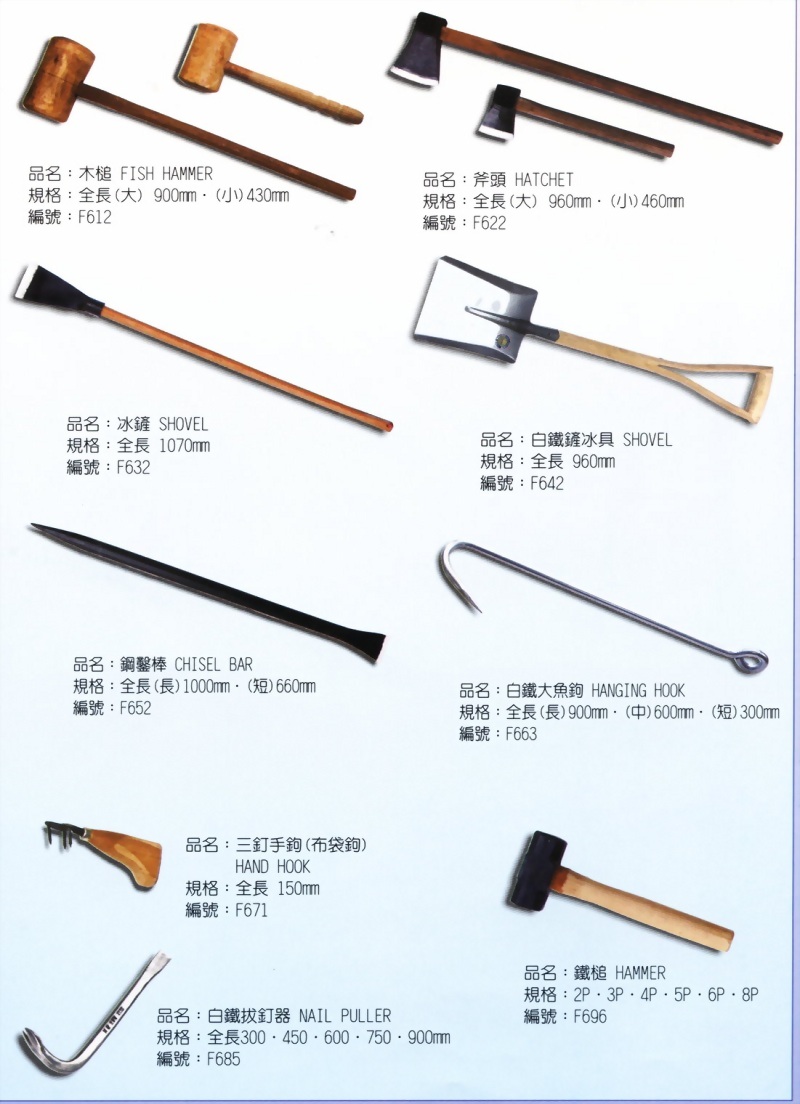 03-Fish processing tools