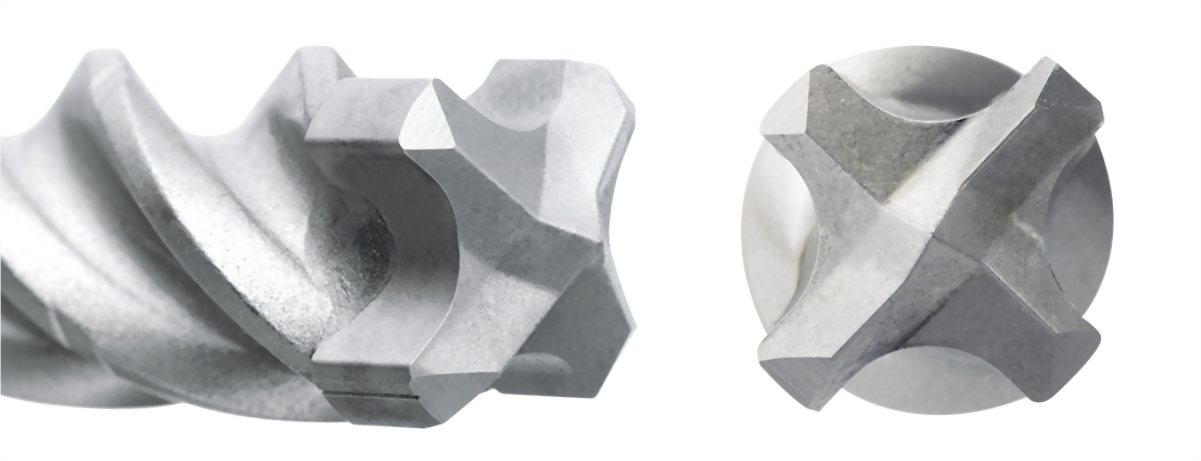 SDS Plus Hammer Drill Bits 4 cutter