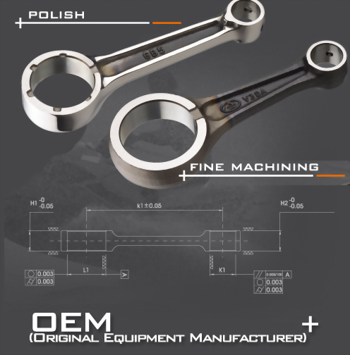 Forged Connecting Rods, Conrod Manufacturers - Chorng Ko